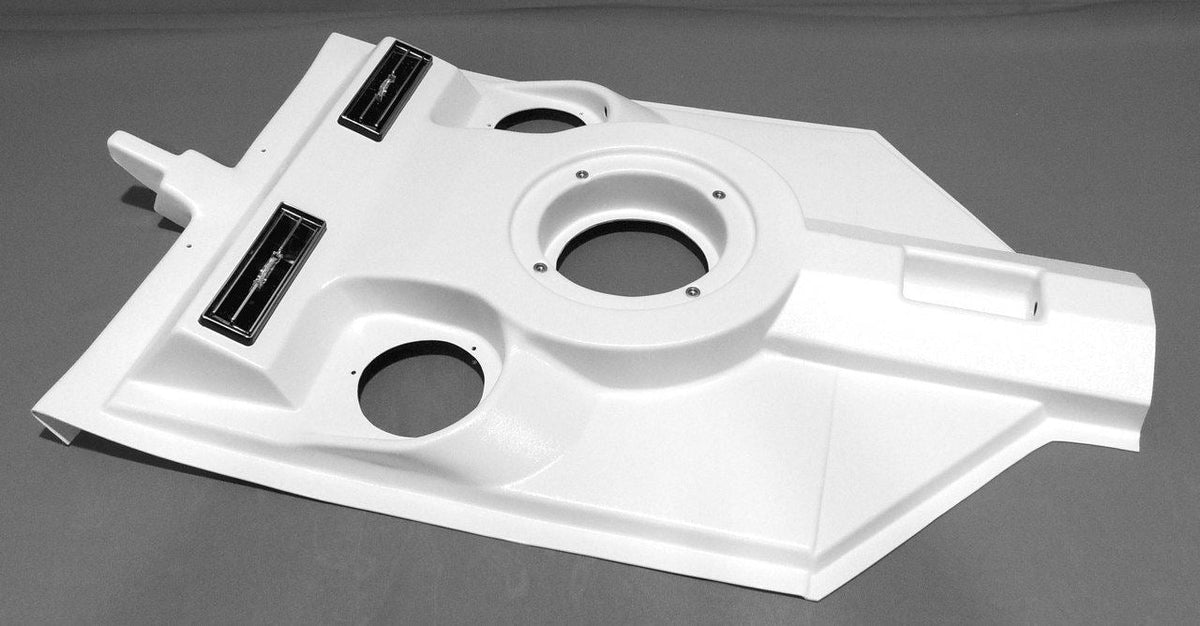 Piper Interior - Overhead Panel Assembly (Louvers Included) - PA-32 ...